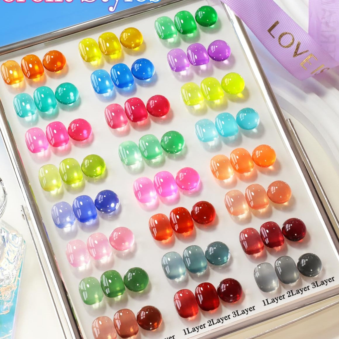 Jelly Glaze – Pressed. By Mari